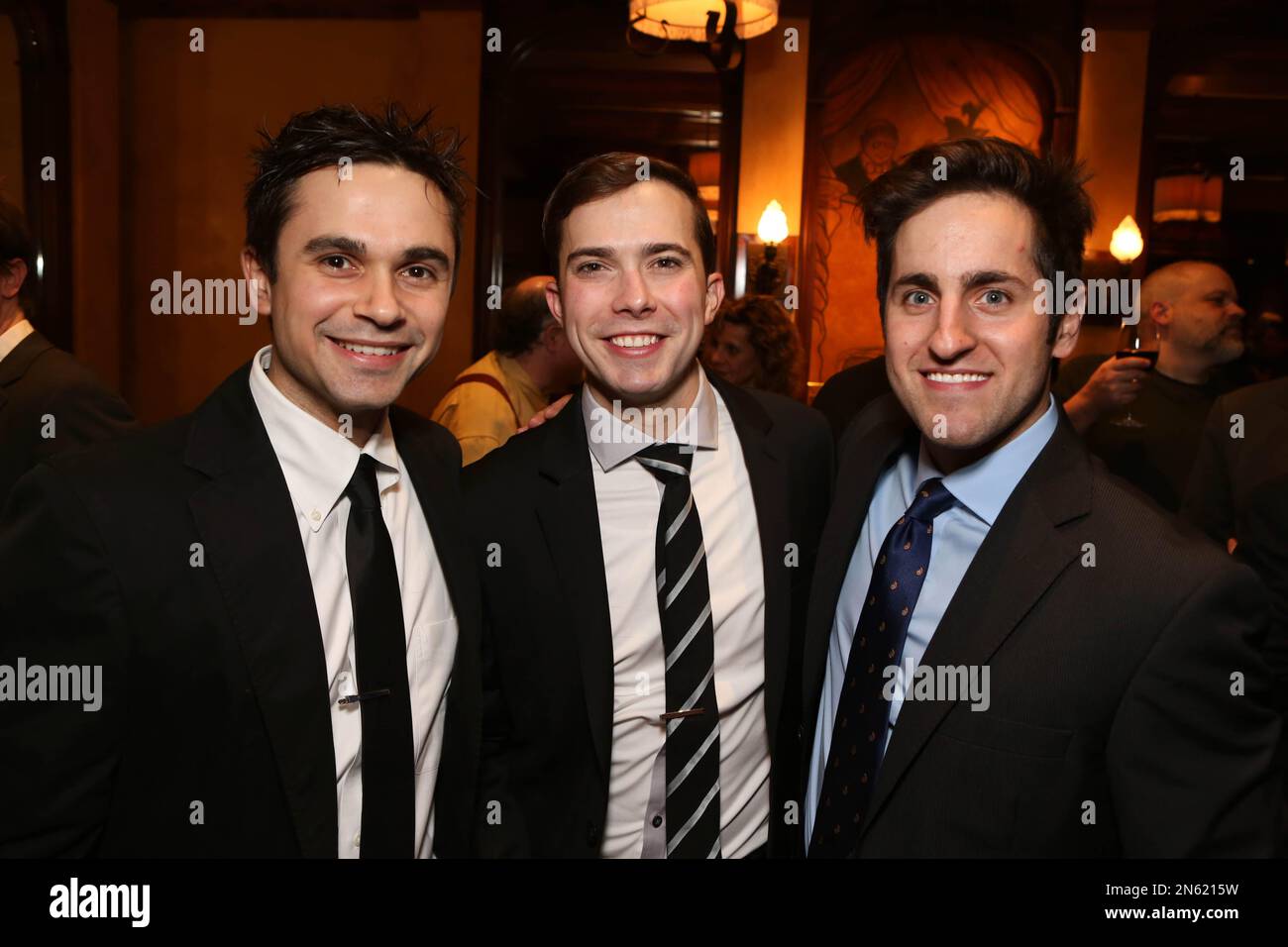 From left, cast members Edward Tournier, Joey deBettencourt and Carl ...