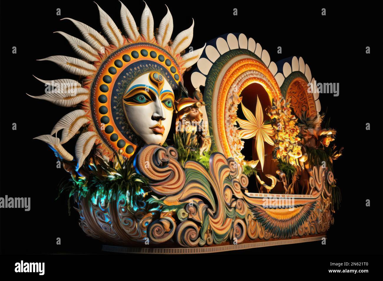 Floats carnival revelers hi-res stock photography and images - Alamy
