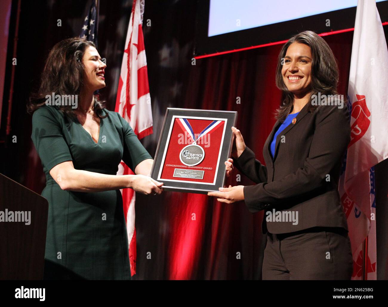 Former "West Wing" actress and new Justice For Vets Senior Director ...