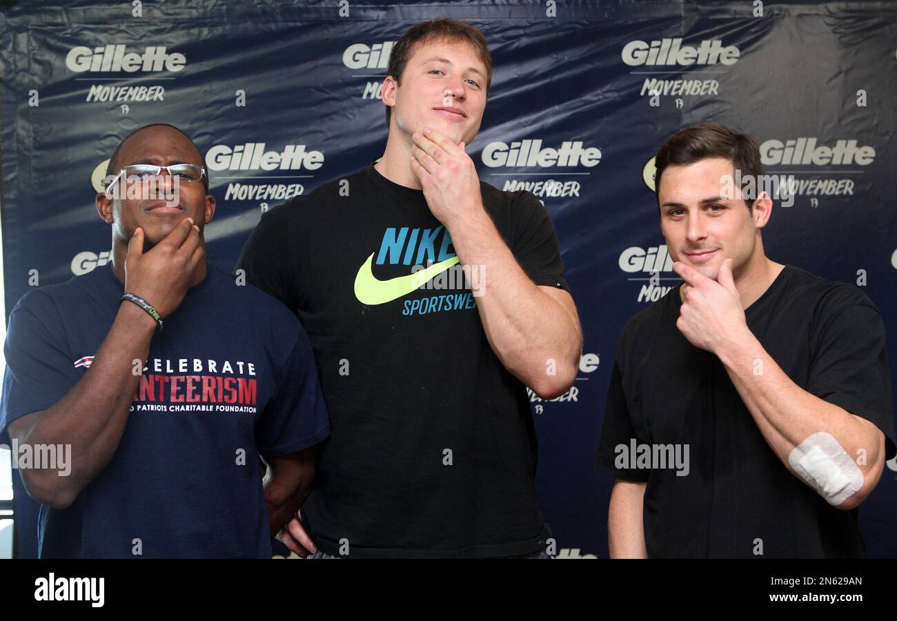 IMAGE DISTRIBUTED FOR GILLETTE - New England Patriots players Matt ...