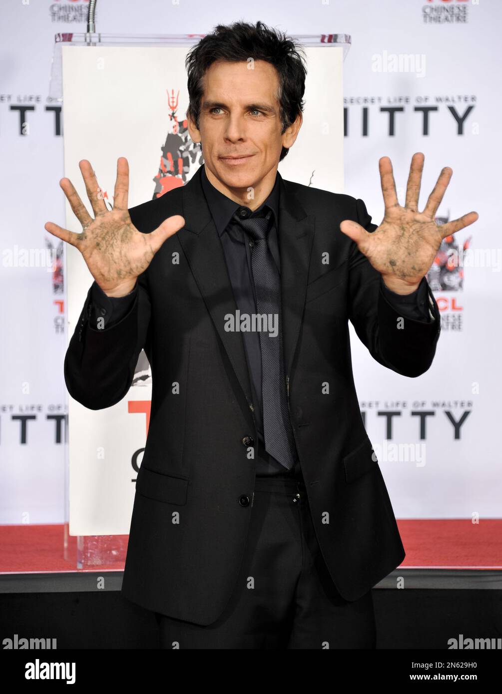Actor Ben Stiller at his Hand & Footprint Ceremony at TCL Chinese ...