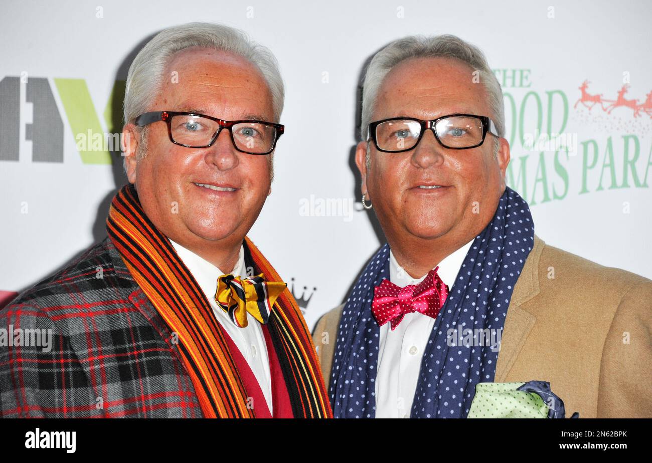Matt Harris, left, and Mark Harris arrive at the 82nd Annual Hollywood ...