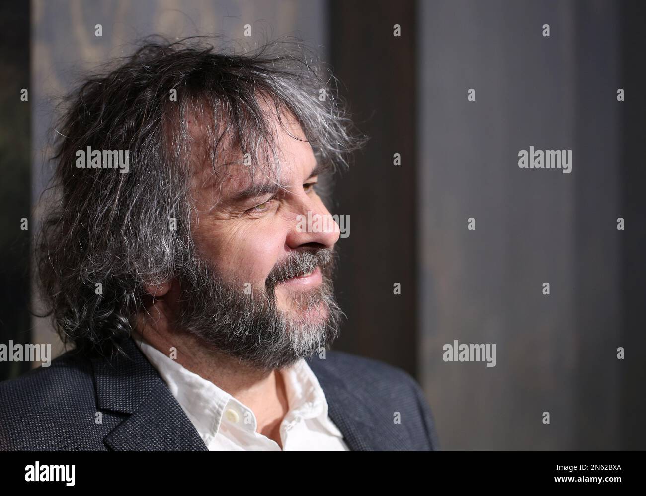 Peter Jackson arrives at the Los Angeles premiere of "The Hobbit: The ...