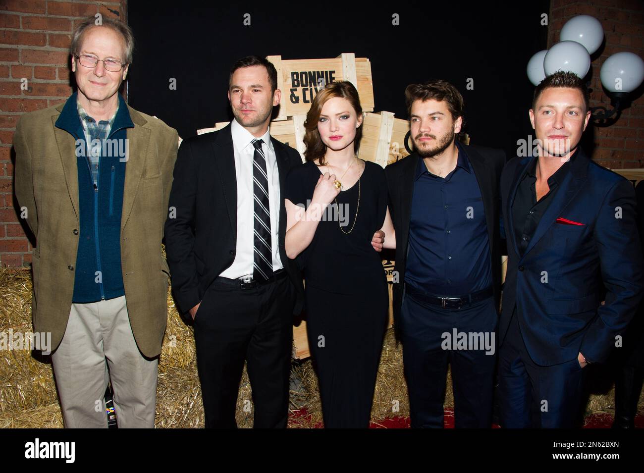 Emile Hirsch And Holliday Grainger Kissing