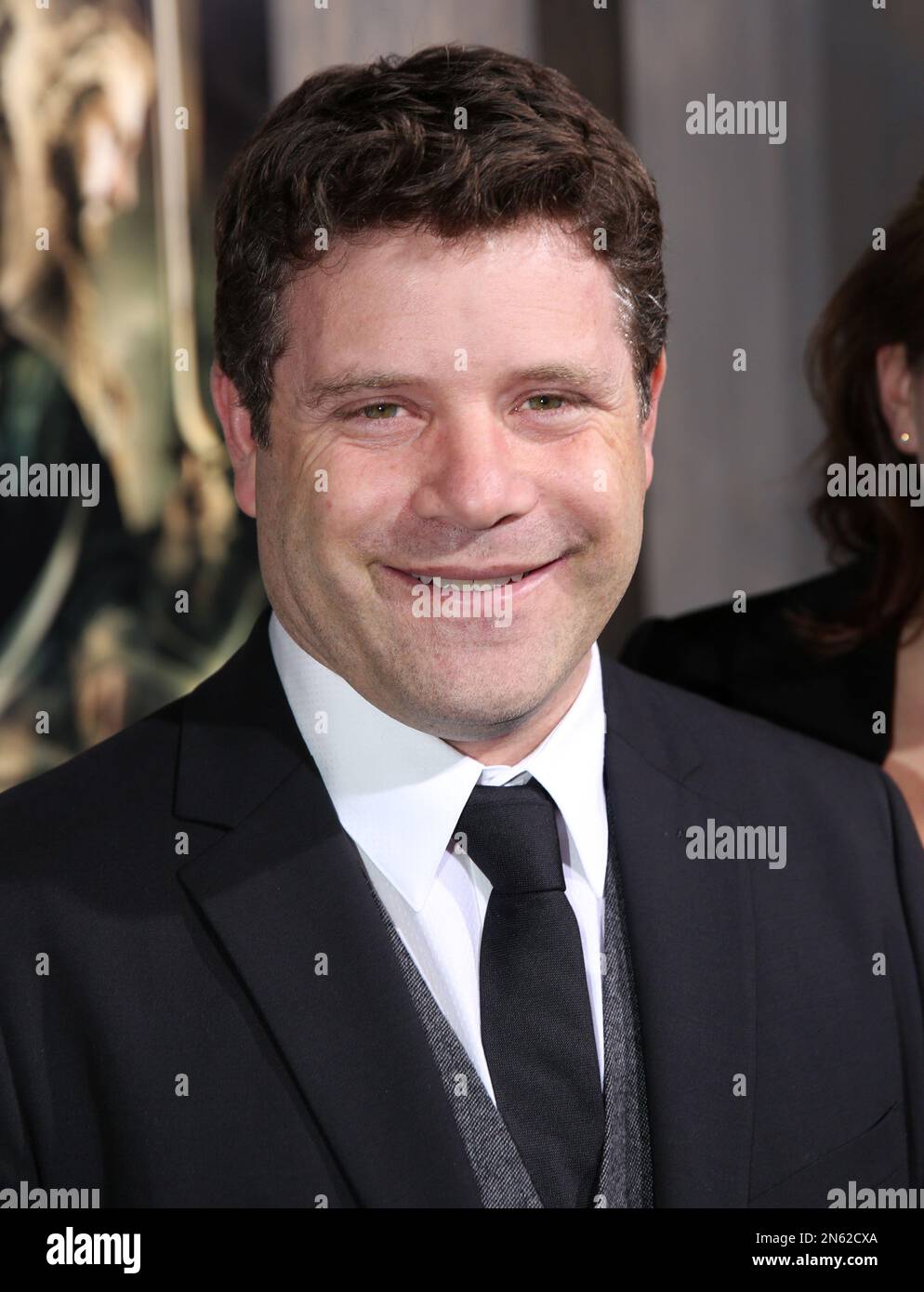 Sean Astin arrives at the Los Angeles premiere of "The Hobbit: The ...