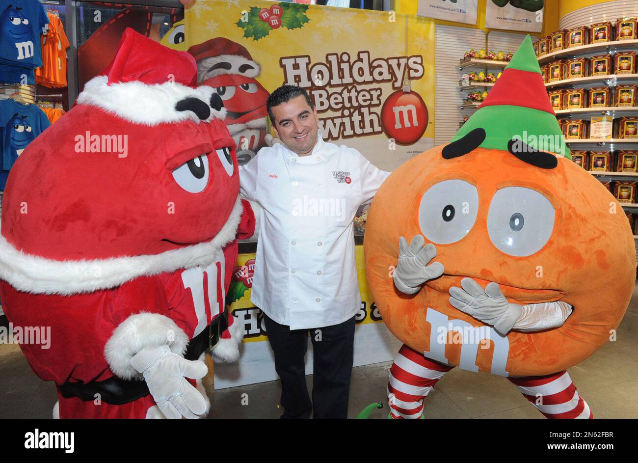 IMAGE DISTRIBUTED FOR MARS RETAIL GROUP - Pastry chef Buddy "Cake Boss ...