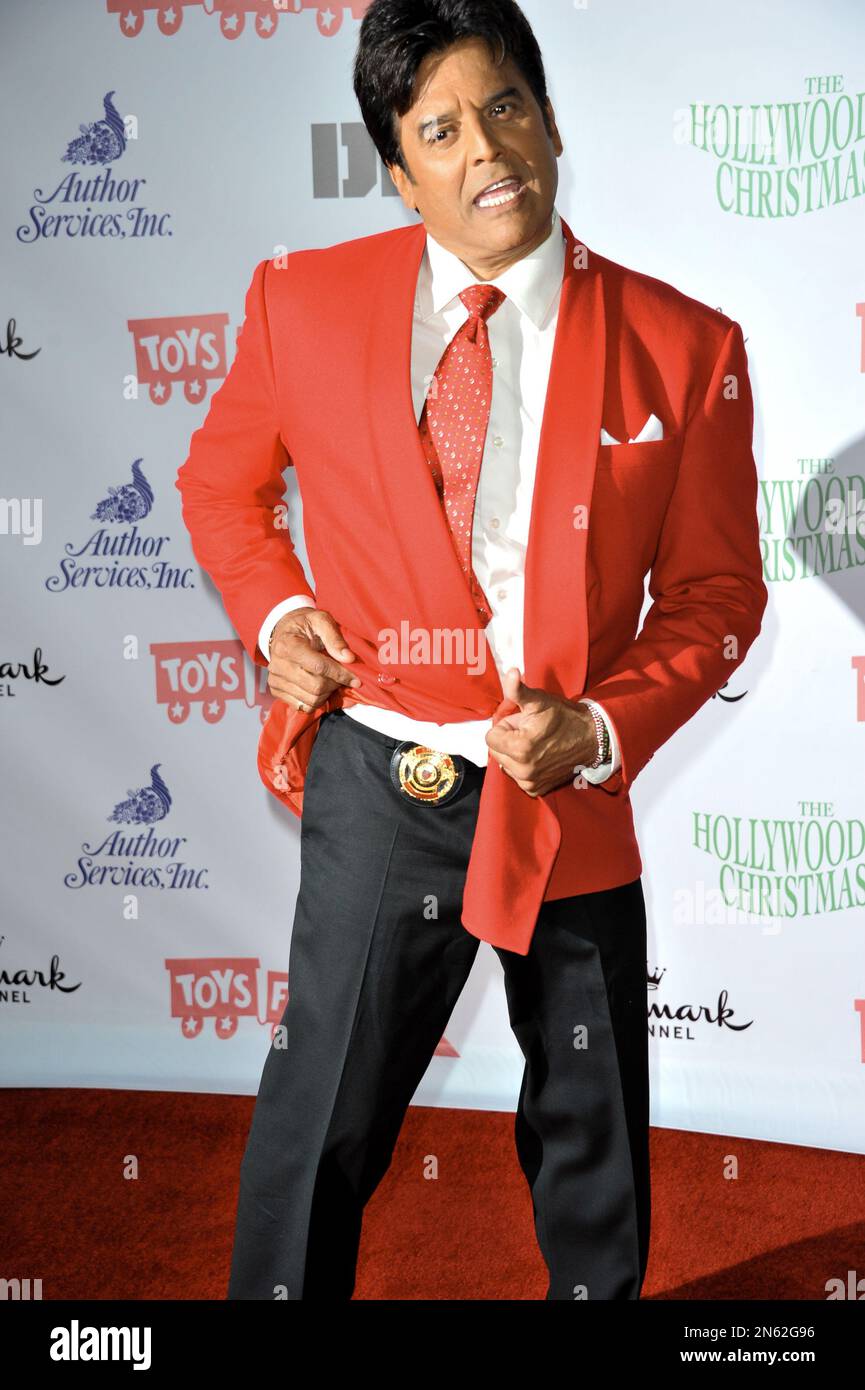 Erik Estrada arrives at the 82nd Annual Hollywood Christmas Parade, on ...