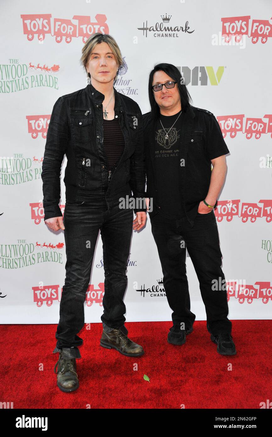John Rzeznik, left, and Robby Takac arrive at the 82nd Annual Hollywood ...