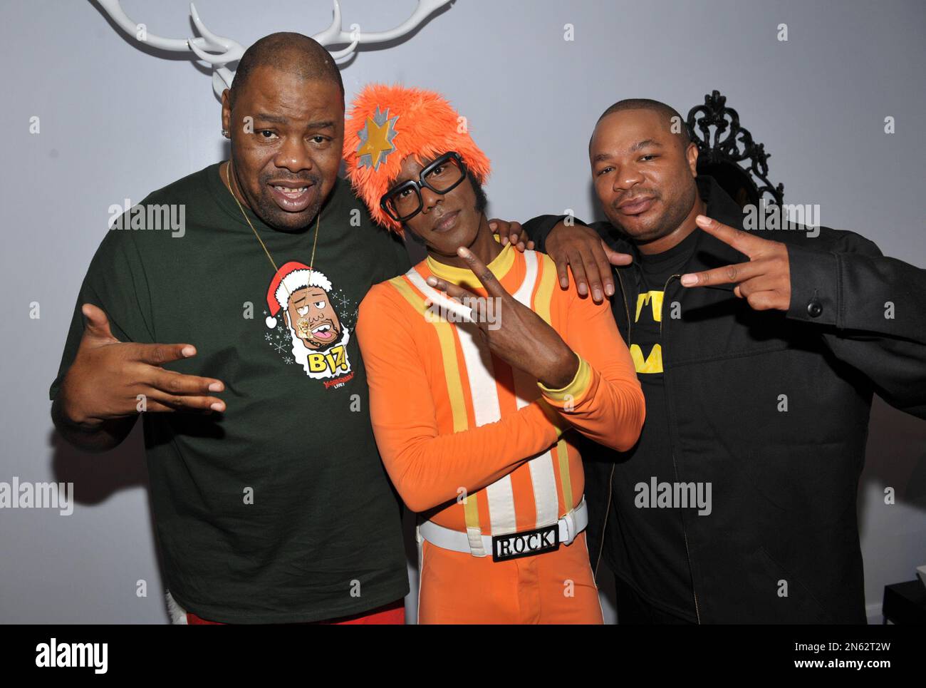 IMAGE DISTRIBUTED FOR GABBACADABRA, LLC - From left, Biz Markie, DJ ...