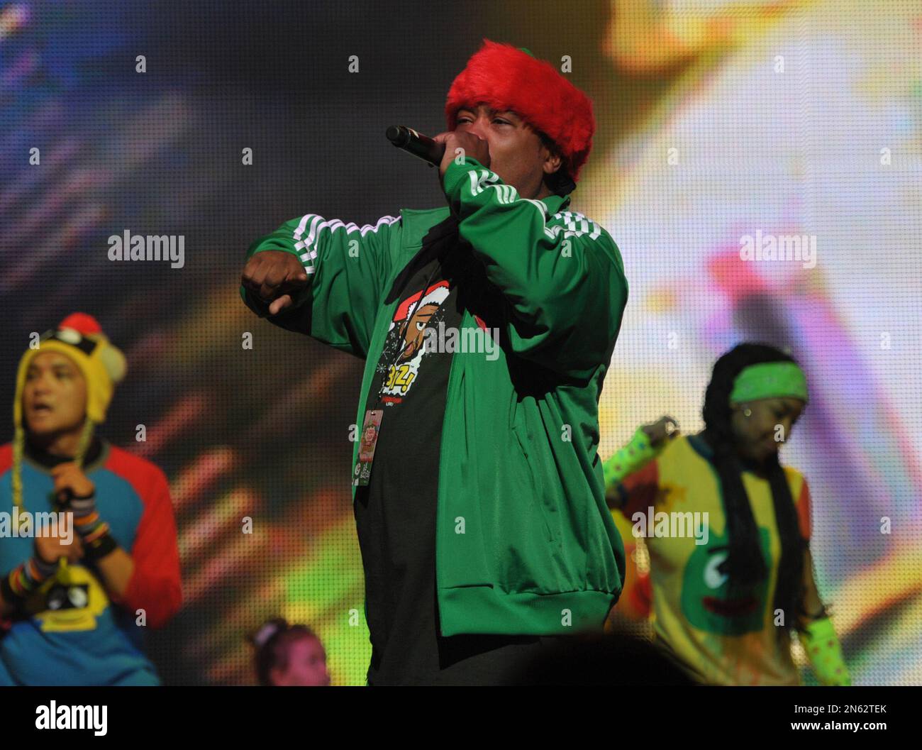 Cool V is seen at A Very Awesome Yo Gabba Gabba! Live! Holiday Show, on ...