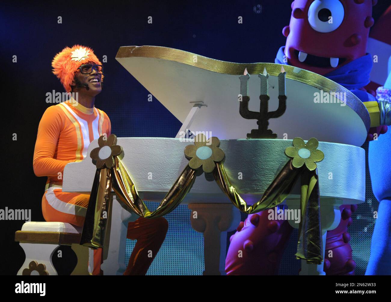 DJ Lance Rock is seen at A Very Awesome Yo Gabba Gabba! Live! Holiday ...