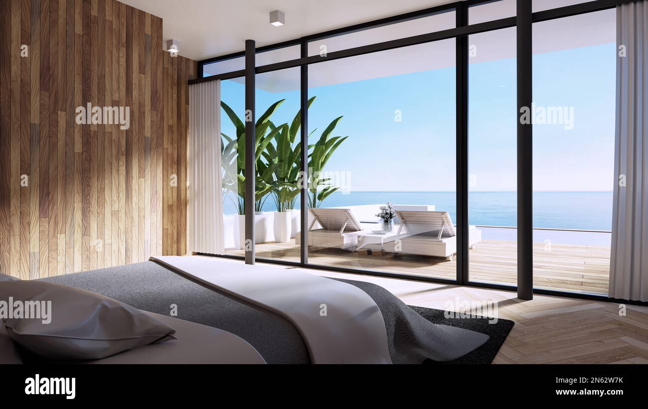 Luxury hotel room 3d hi-res stock photography and images - Alamy