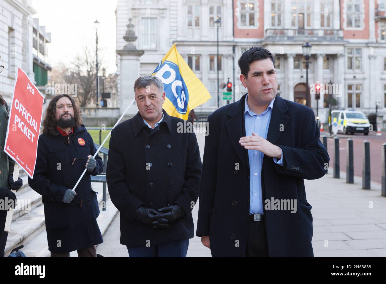 Pcu picket line hi-res stock photography and images - Alamy