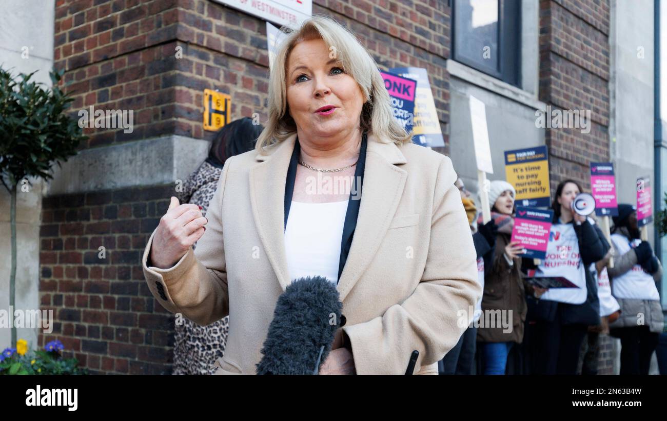 RCN, The Royal College of Nursing, staged a two day strike in February ...