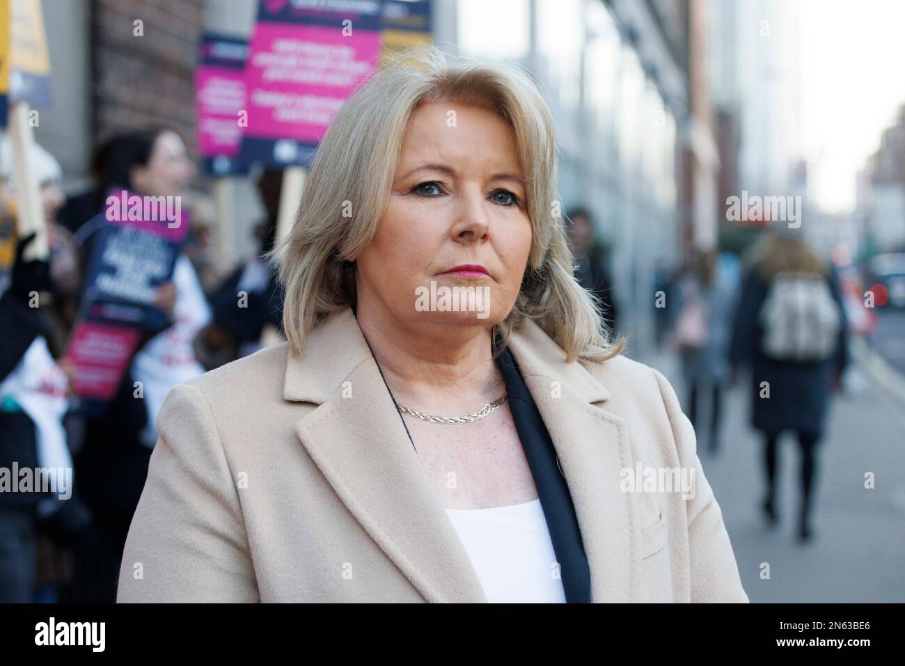 RCN, The Royal College of Nursing, staged a two day strike in February ...