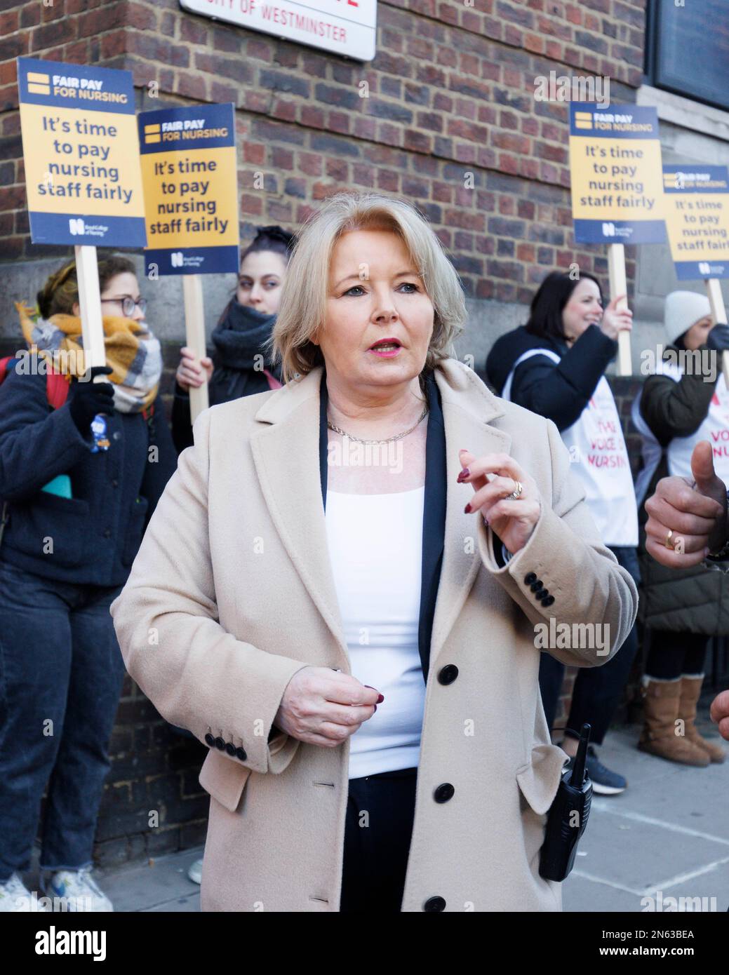 Rcn picket hi-res stock photography and images - Alamy
