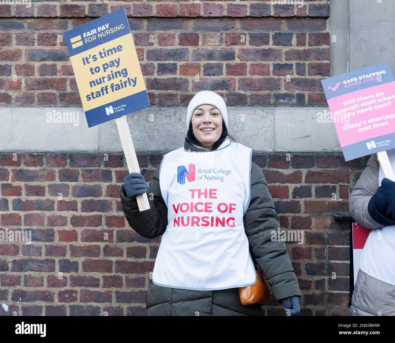 RCN, The Royal College of Nursing, staged a two day strike in February ...