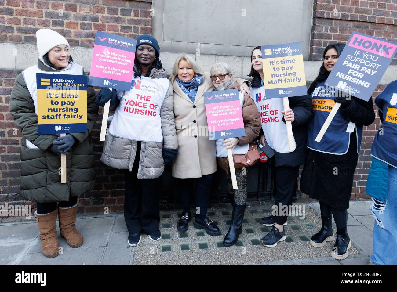 RCN, The Royal College of Nursing, staged a two day strike in February ...