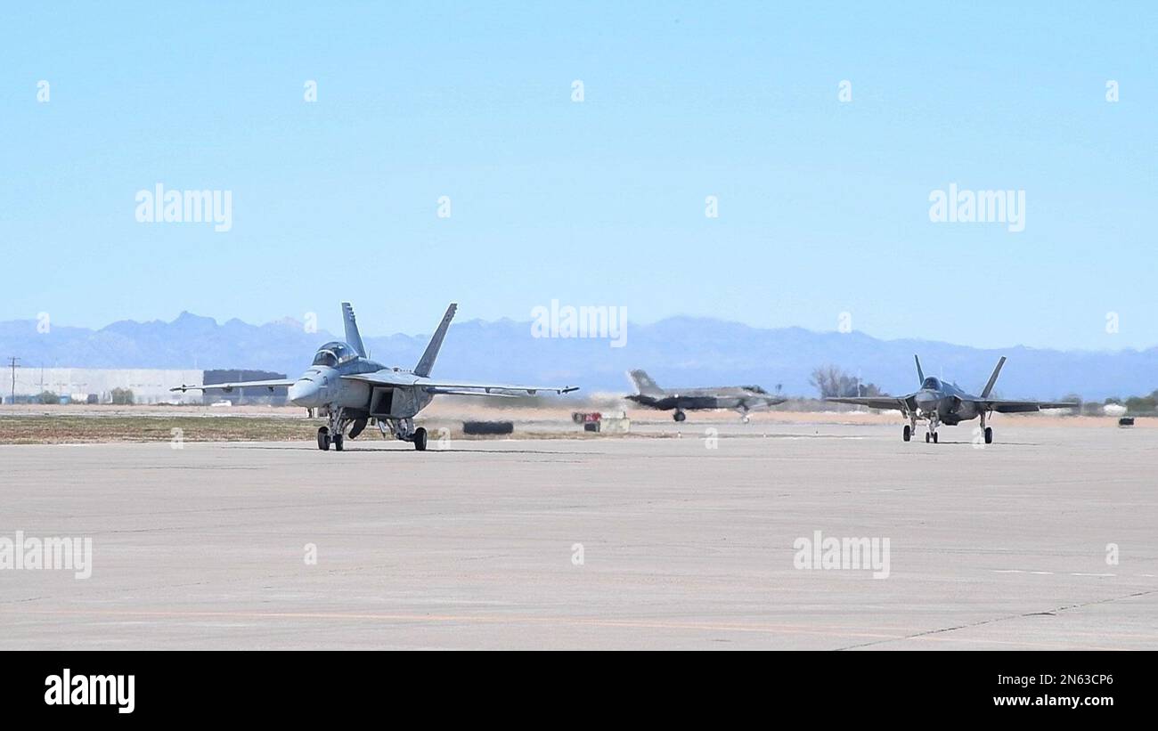 230207-N-VD554-1005 LUKE AIR FORCE BASE, Arizona (Feb. 7, 2023) An F/A ...