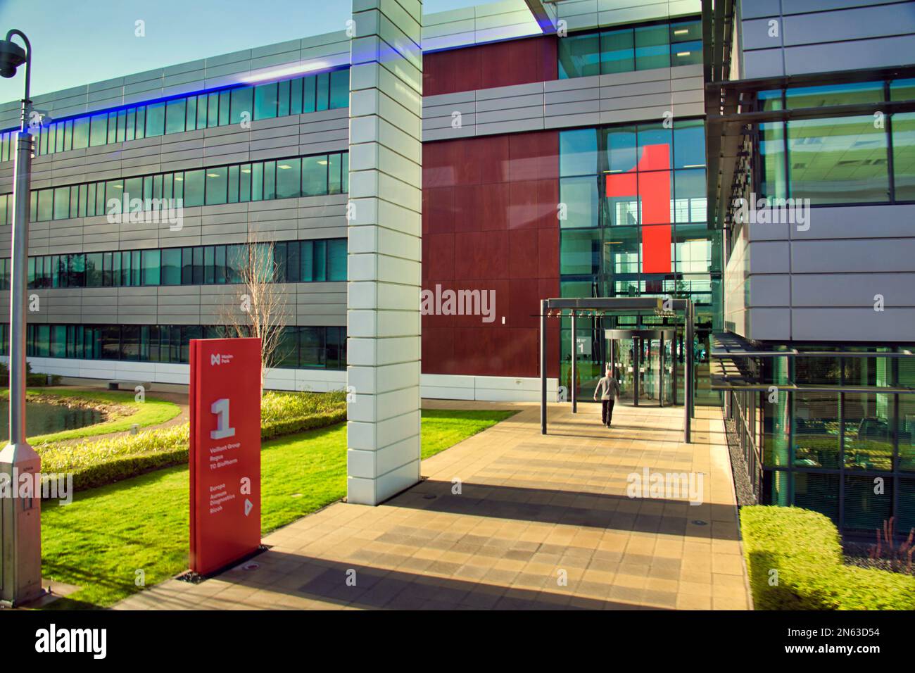 Maxim Office Park, Parklands Ave, Eurocentral ML1 4WQ Stock Photo - Alamy