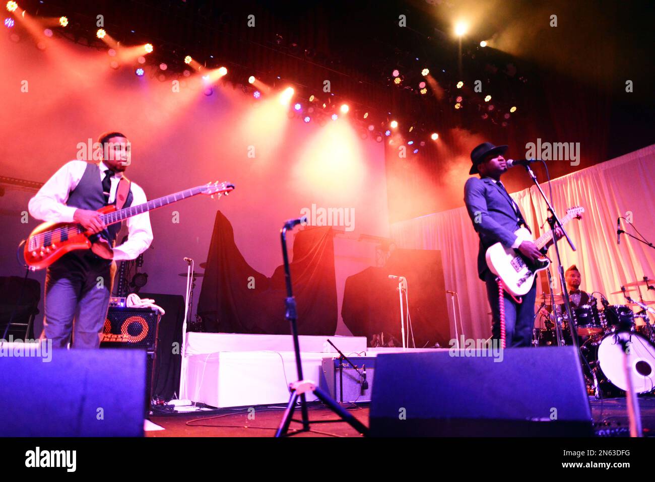 Roman Gianarthur performing as part of the Electric Lady Tour at The ...