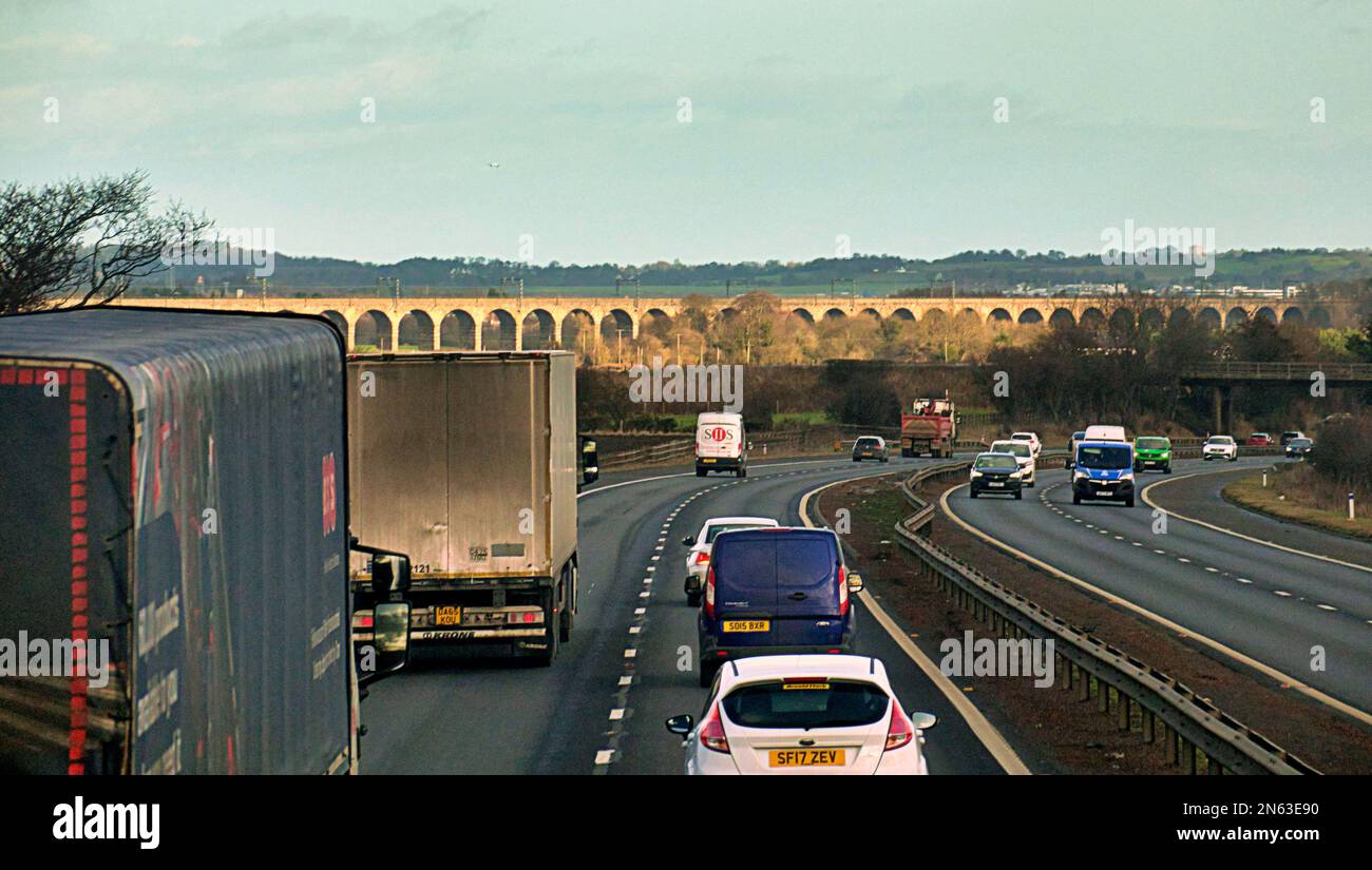 Almond Viaduct on the Edinburgh & Glasgow Railway just west of ...