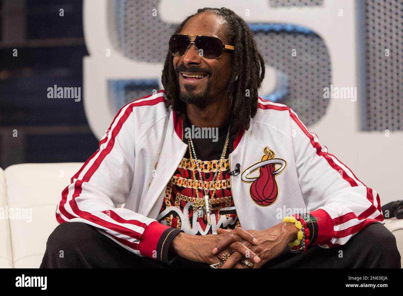 Snoop Dogg on set during filming of SKEE Live on Tuesday November 26 ...