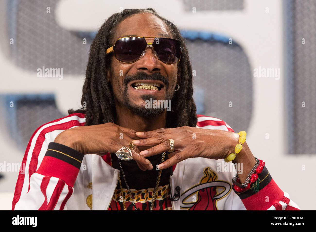 Snoop Dogg on set during filming of SKEE Live on Tuesday November 26 ...