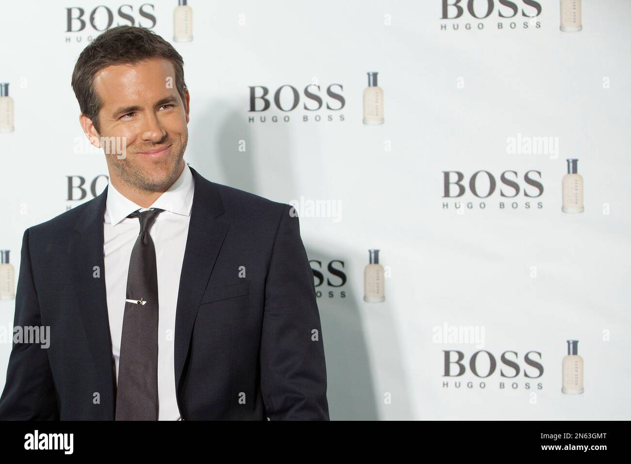 Canadian actor Ryan Reynolds poses for photographers during the 15th ...
