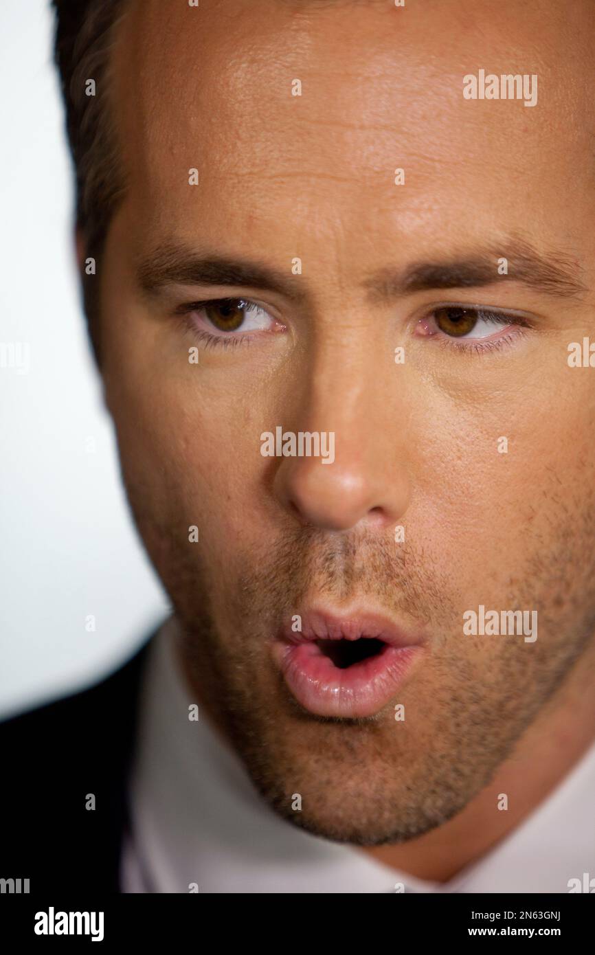 Canadian actor Ryan Reynolds during the 15th Anniversary of Boss ...