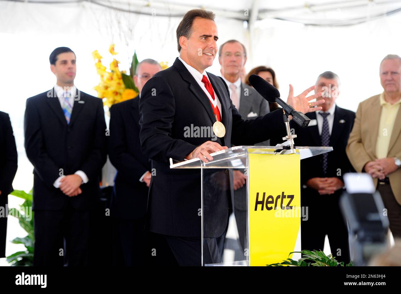 IMAGE DISTRIBUTED FOR HERTZ - The Hertz Corporation CEO Mark Frissora ...