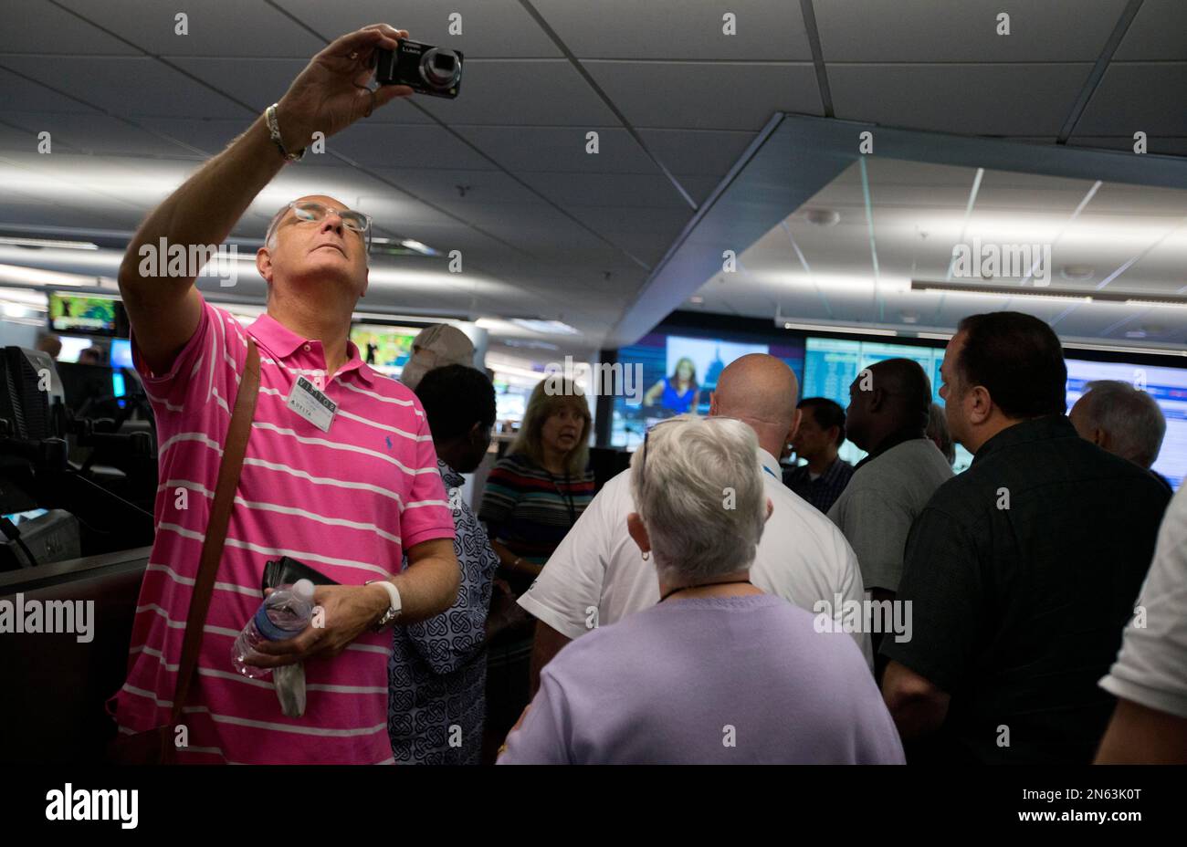 In this Friday, Sept. 20, 2013 photo, airport chaplain Rev. Canon ...