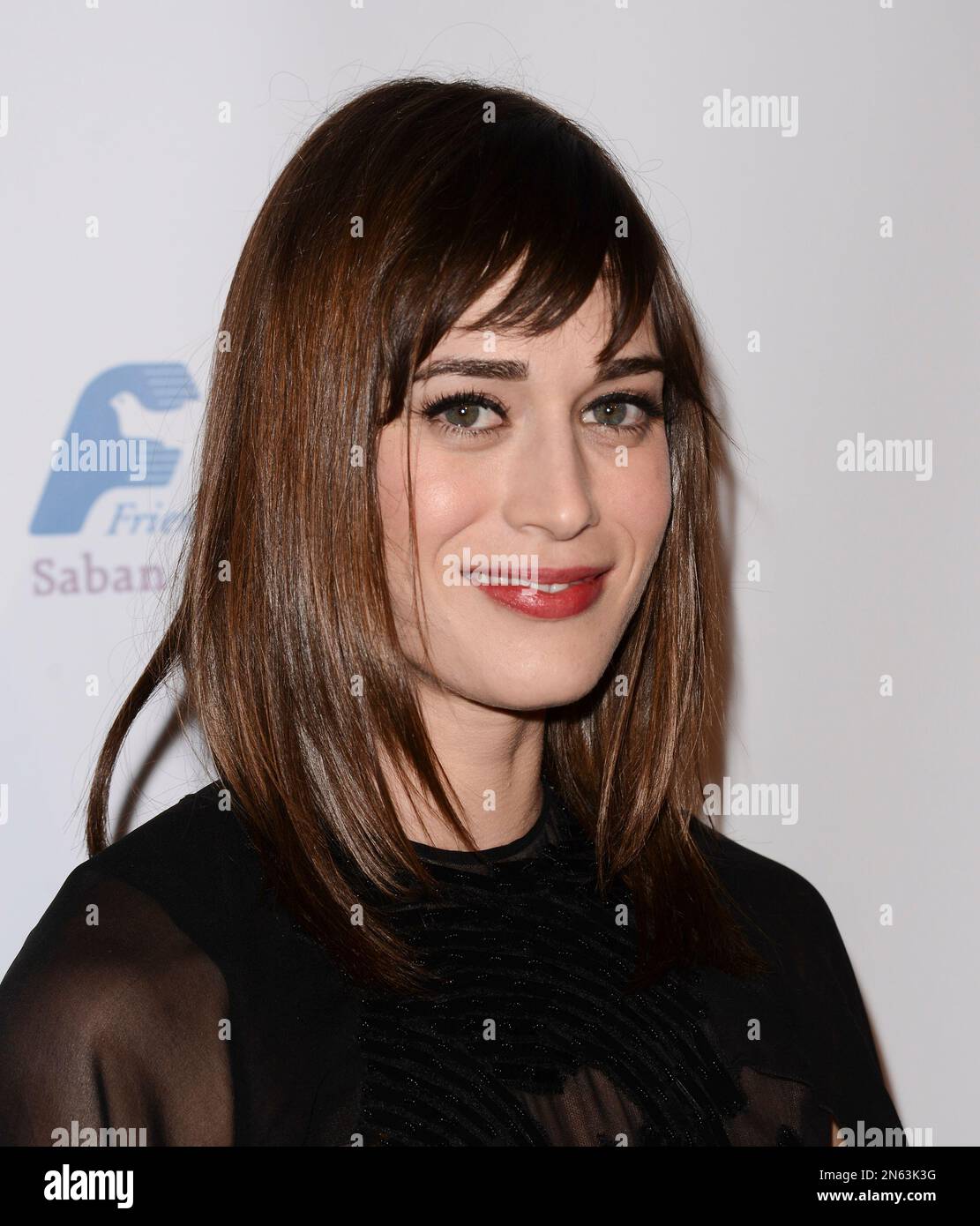Actress Lizzie Caplan arrives at the Saban Community Clinic's benefit gala at the Beverly Hilton ...