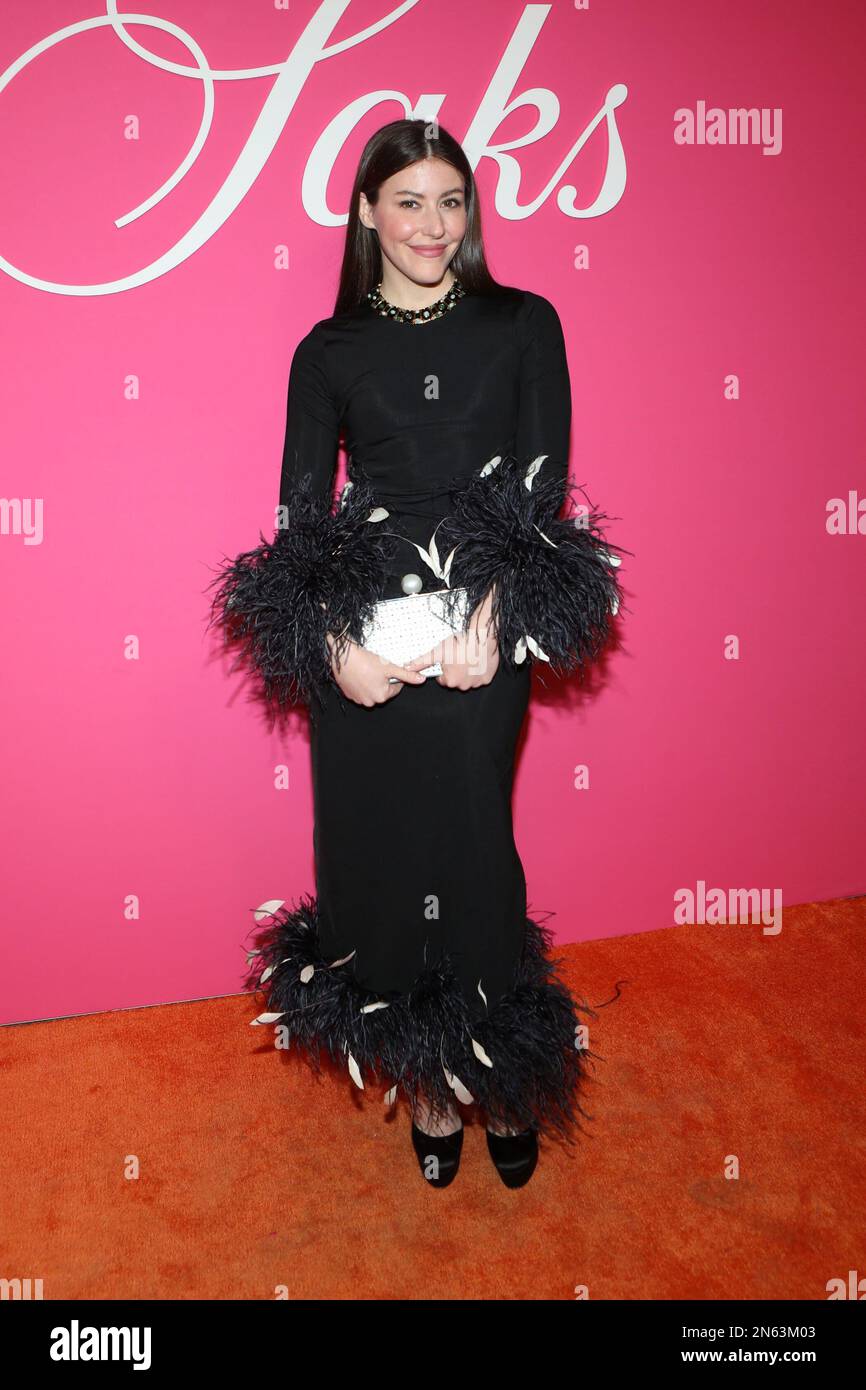 Saks New York Fashion Week Kick-off Party hosted by Emma Roberts, held ...