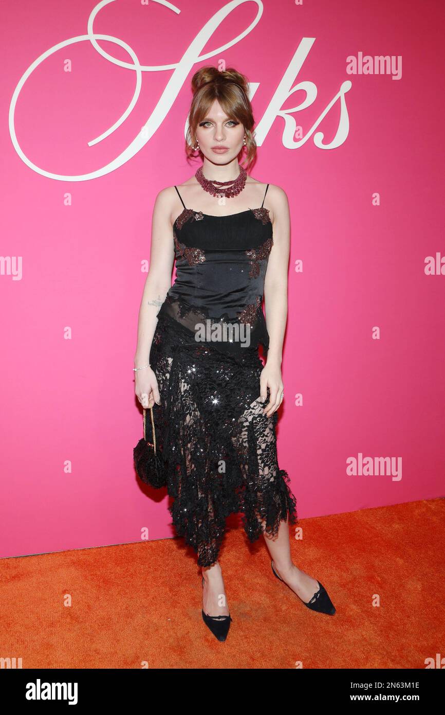 Saks New York Fashion Week Kick-off Party hosted by Emma Roberts, held ...