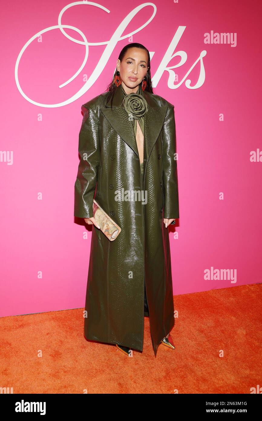 Saks New York Fashion Week Kick-off Party hosted by Emma Roberts, held ...