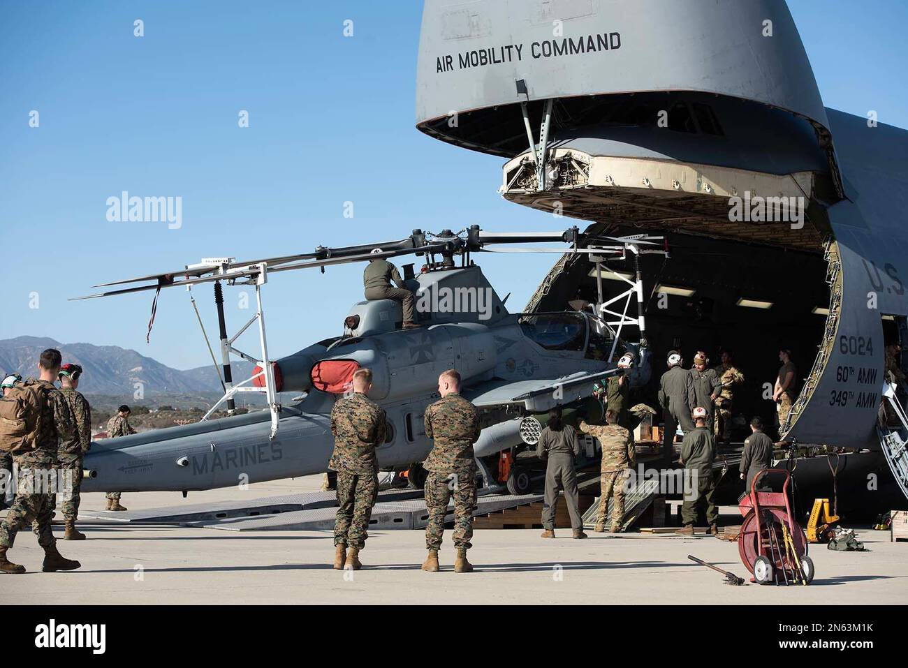 U.S. Airmen assigned to Travis Air Force Base, California, and U.S ...