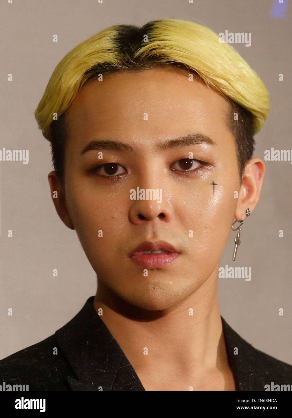 South Korean artist Kwon Ji-yong, also name G-Dragon, poses after ...