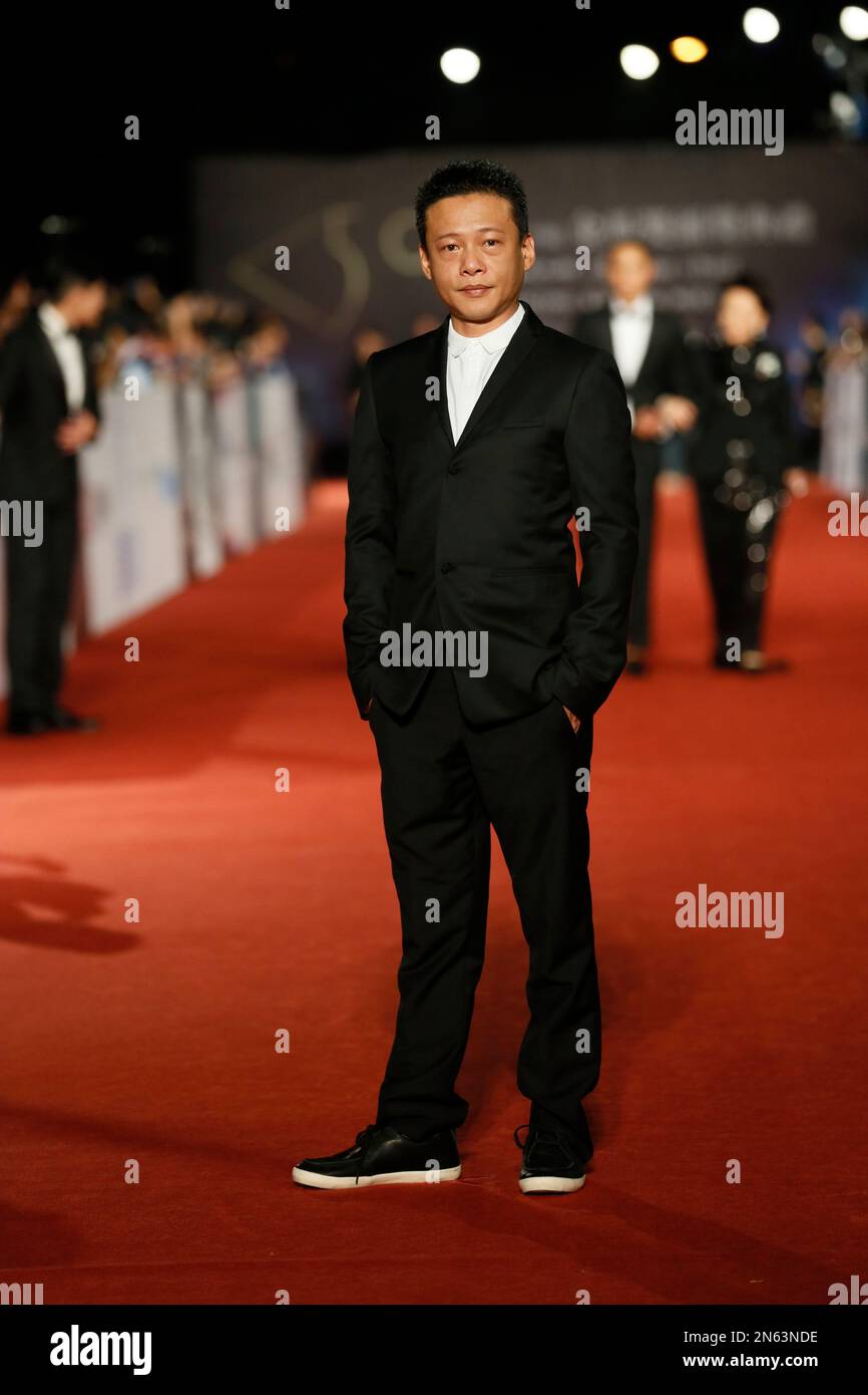Taiwanese actor Lee Kang Sheng arrives at the 50th Golden Horse Awards ...