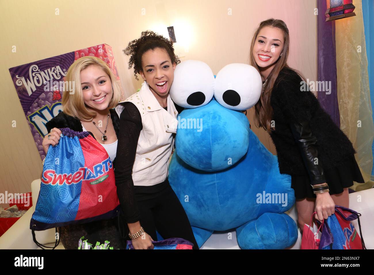 Singers Millie Thrasher, Summer Reign, Celine Polenghi of Sweet ...