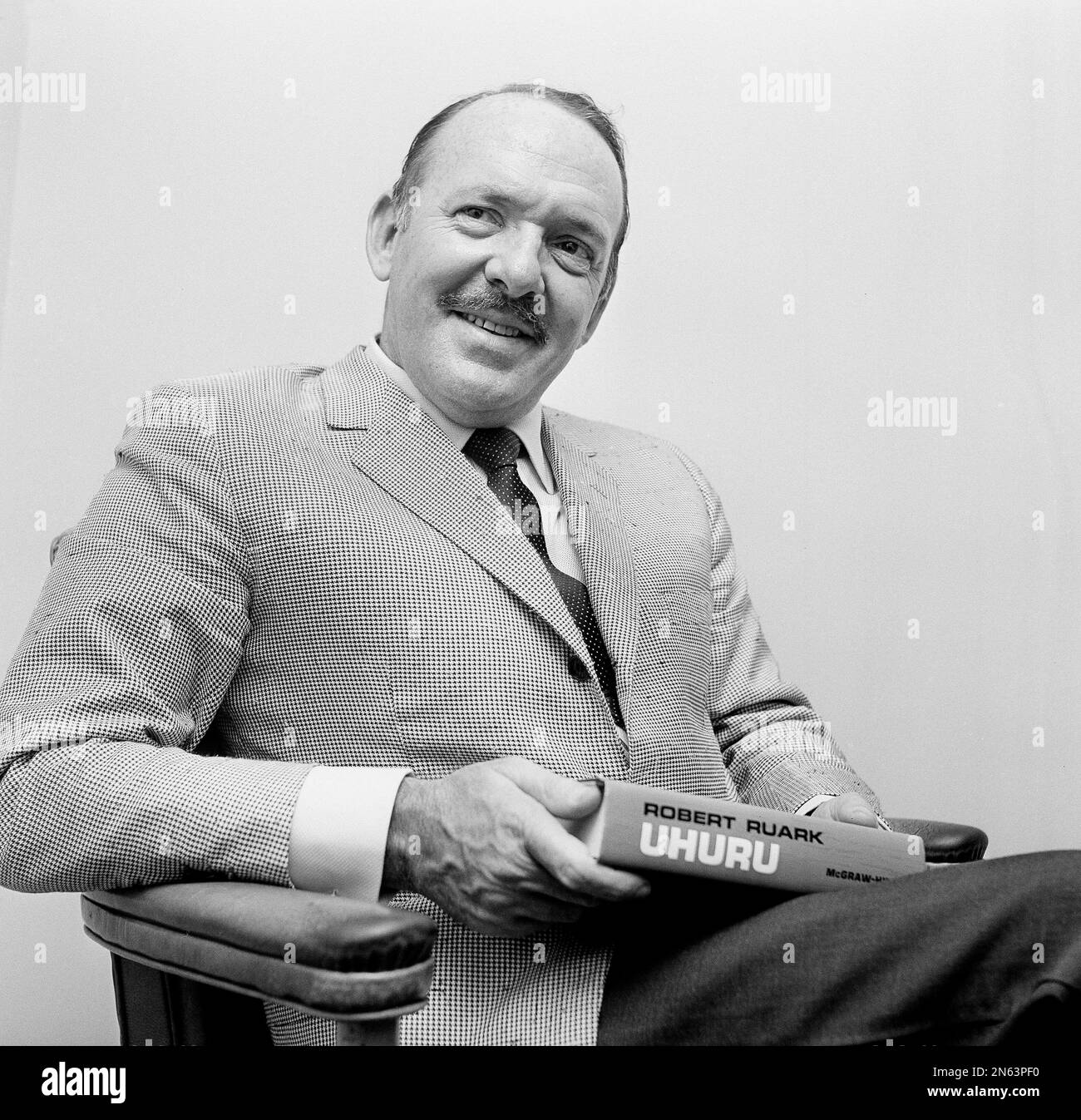 Robert Ruark, American author and columnist, shown June 20, 1962. Ruark ...