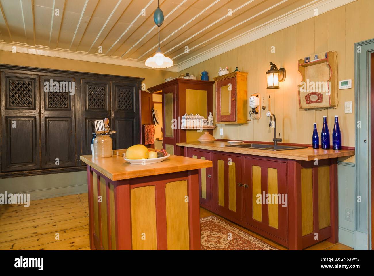 Solid wood armoire hi-res stock photography and images - Alamy