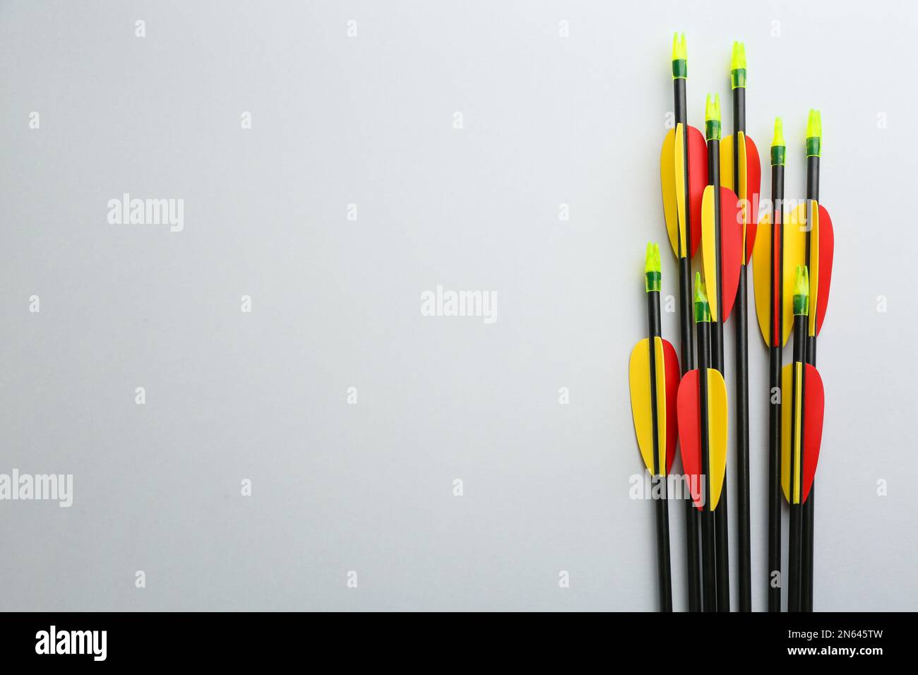 Plastic arrows on light hi-res stock photography and images - Alamy