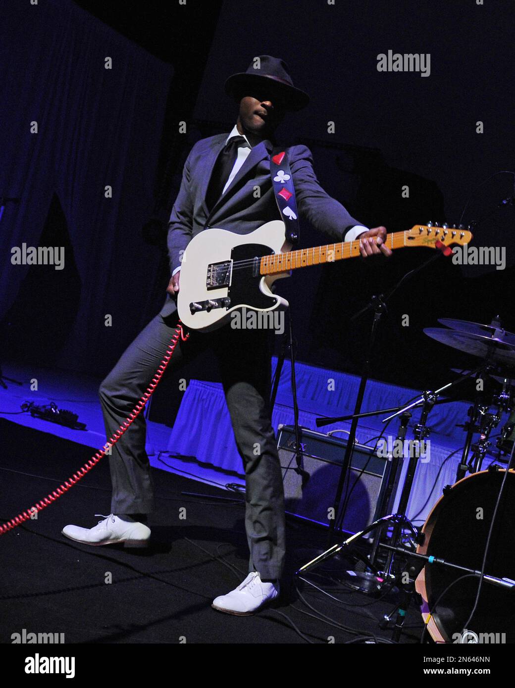 Roman GianArthur performs during the Electric Tour at the Fillmore ...