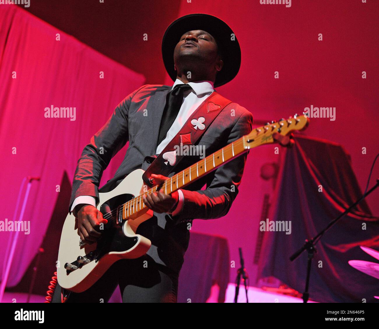 Roman GianArthur performs during the Electric Tour at the Fillmore ...