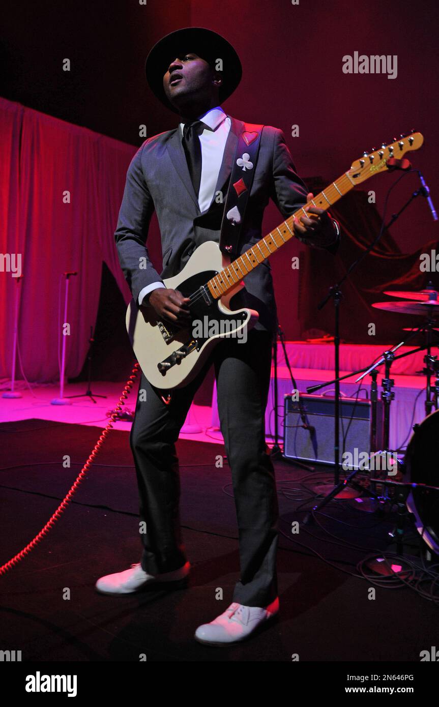 Roman GianArthur performs during the Electric Tour at the Fillmore ...