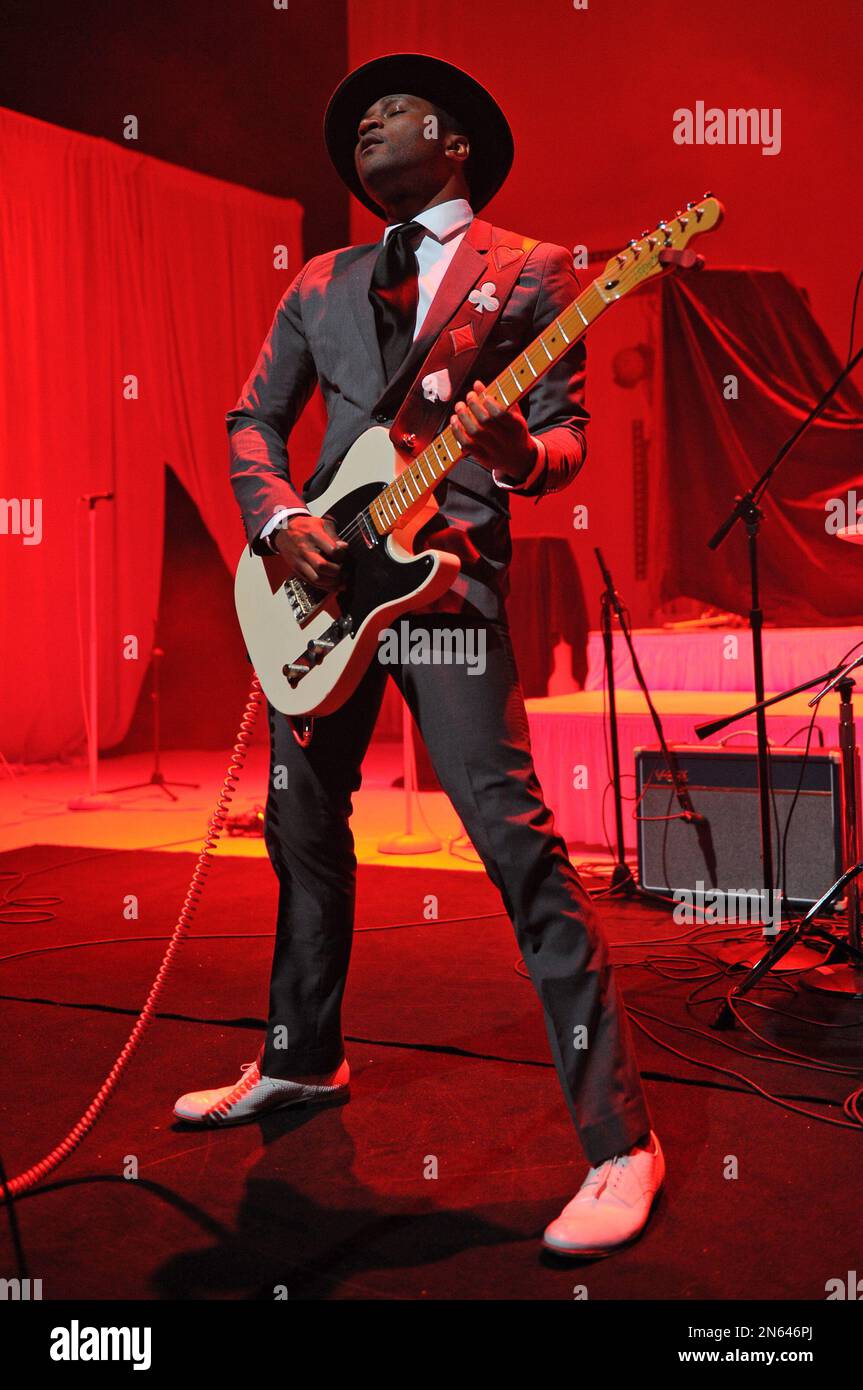 Roman GianArthur performs during the Electric Tour at the Fillmore ...
