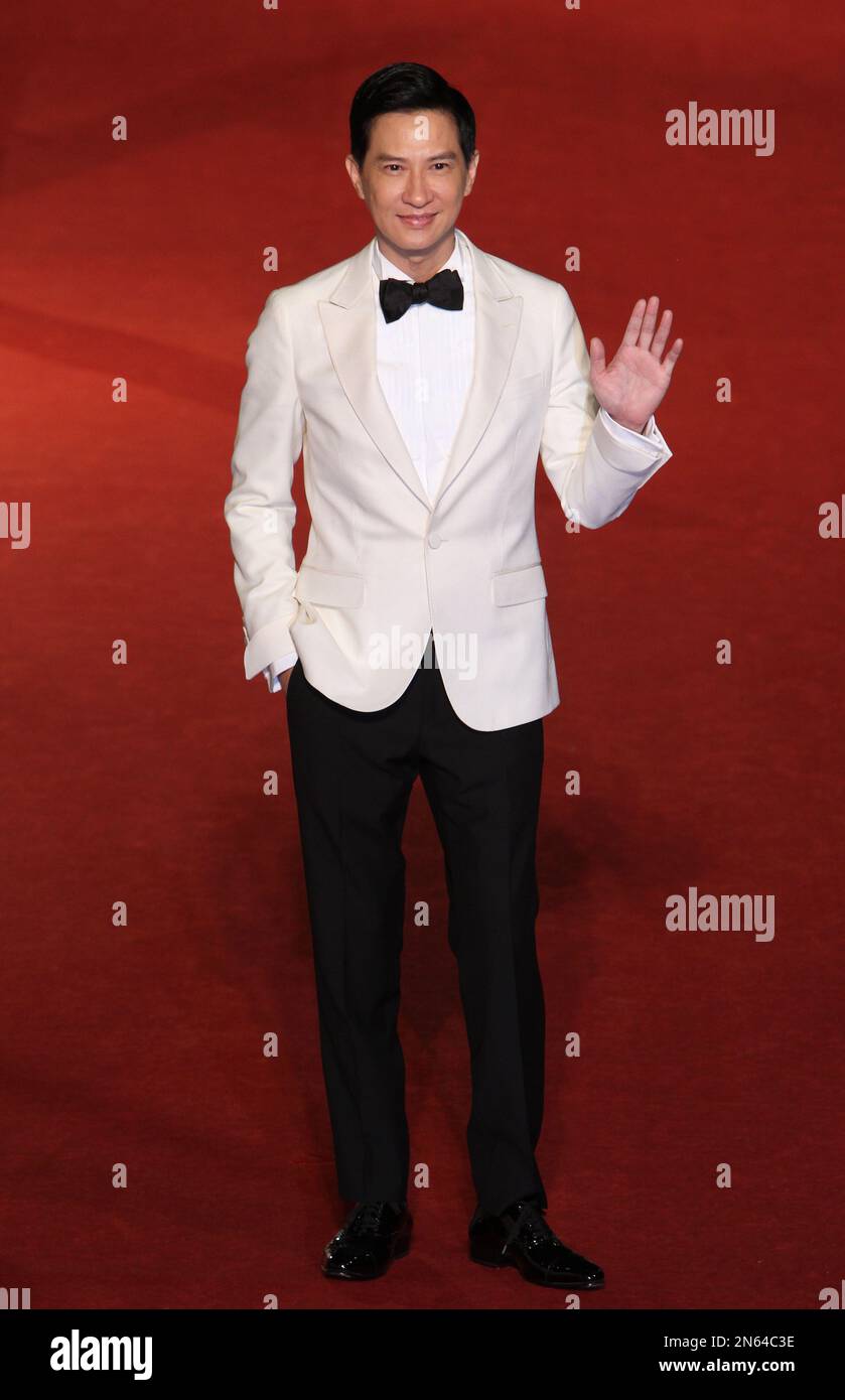 Hong Kong actor Nick Cheung arrives at the 50th Golden Horse Awards in ...