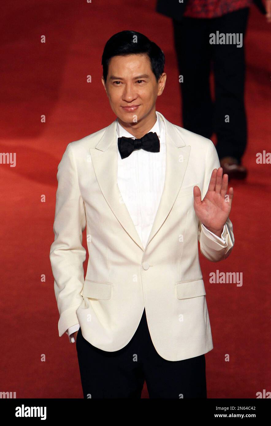 Hong Kong actor Nick Cheung arrives at the 50th Golden Horse Awards in ...