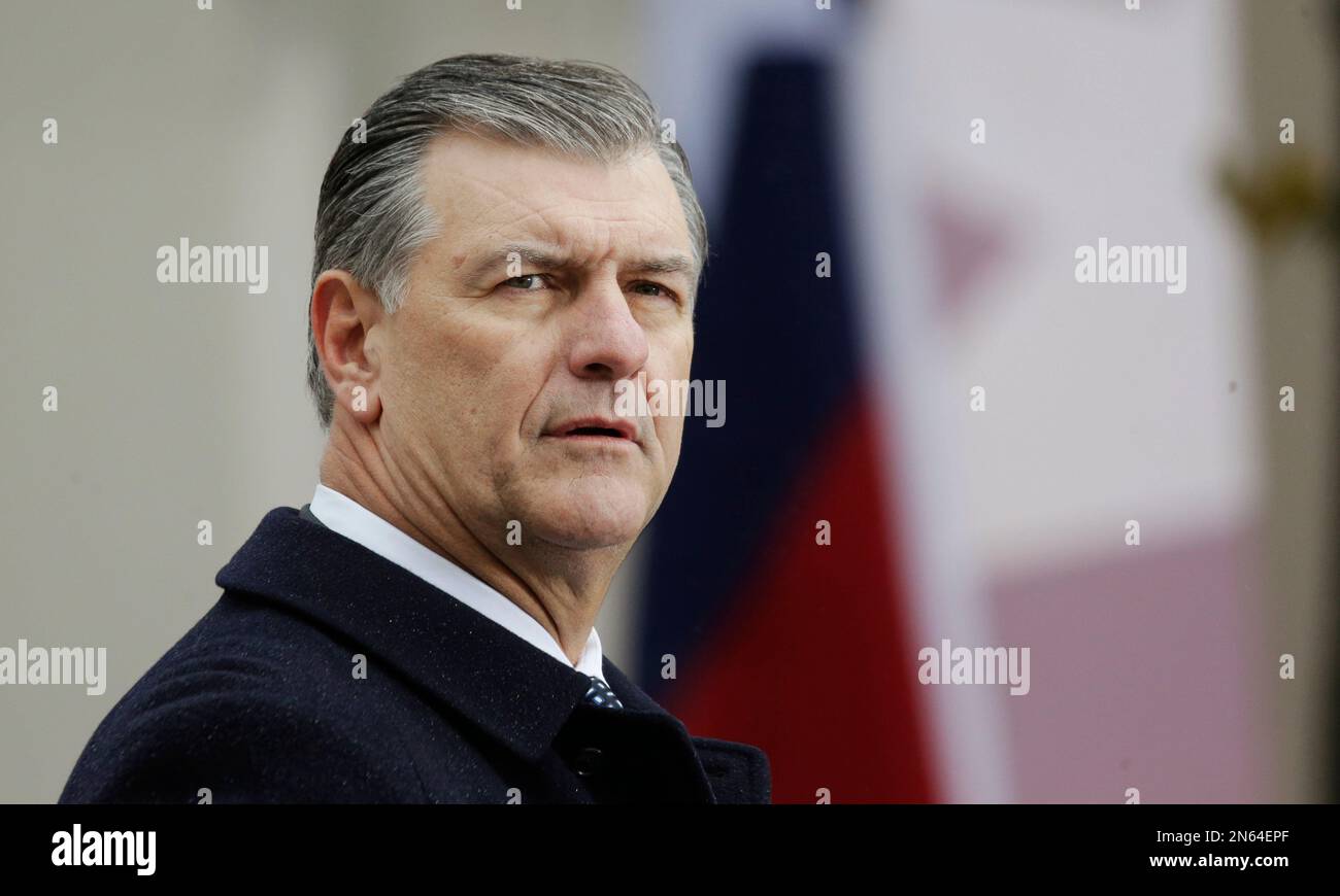 Dallas Mayor Mike Rawlings speaks during a ceremony to mark the 50th ...